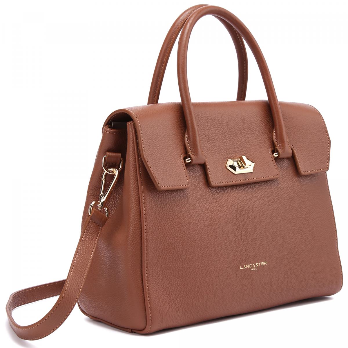 Сумка Lancaster 547-56 leather CAMELL купить в интернет-магазине NO ONE