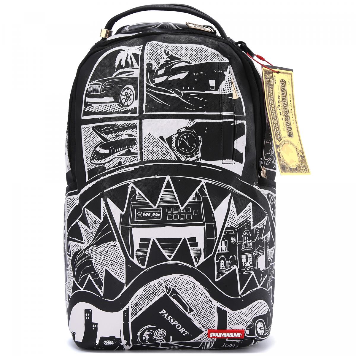 Рюкзак SPRAYGROUND B5469 eco comic book inverted купить в интернет ...