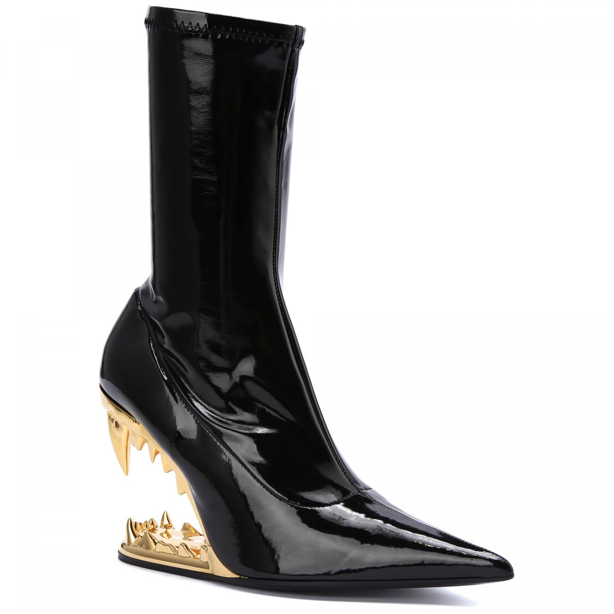 Ботинки GCDS W45R119 vinyl 16 gold купить в интернет-магазине NO ONE