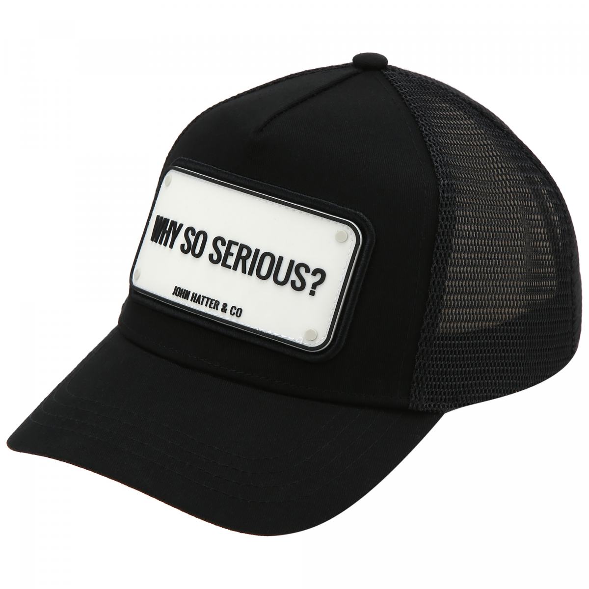 Кепка John Hatter&Co R-1009-U00 cotton rubber why so serious?-black ...