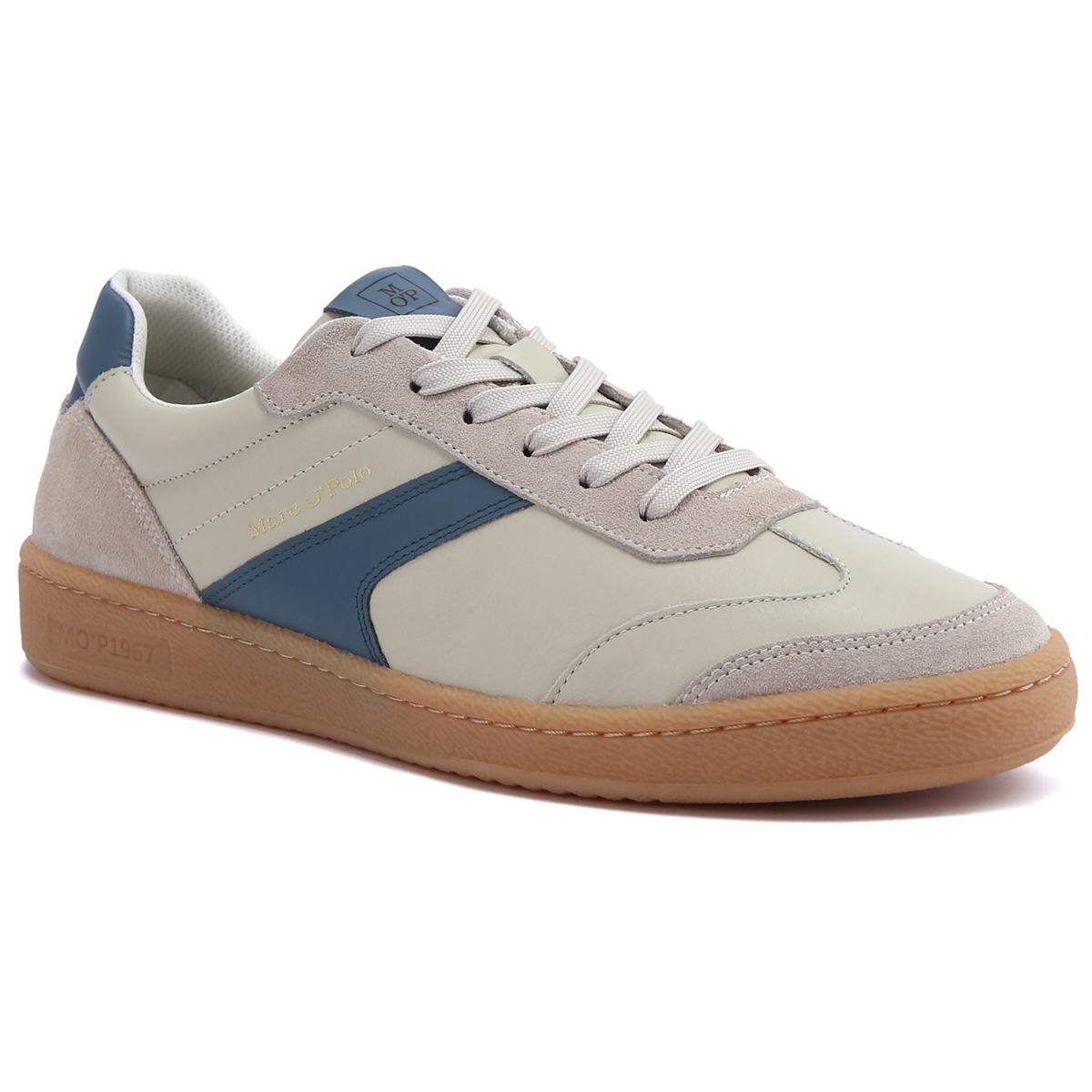 Кроссовки Marc O’Polo 40126263501100 Leather offwhite/denim купить в ...
