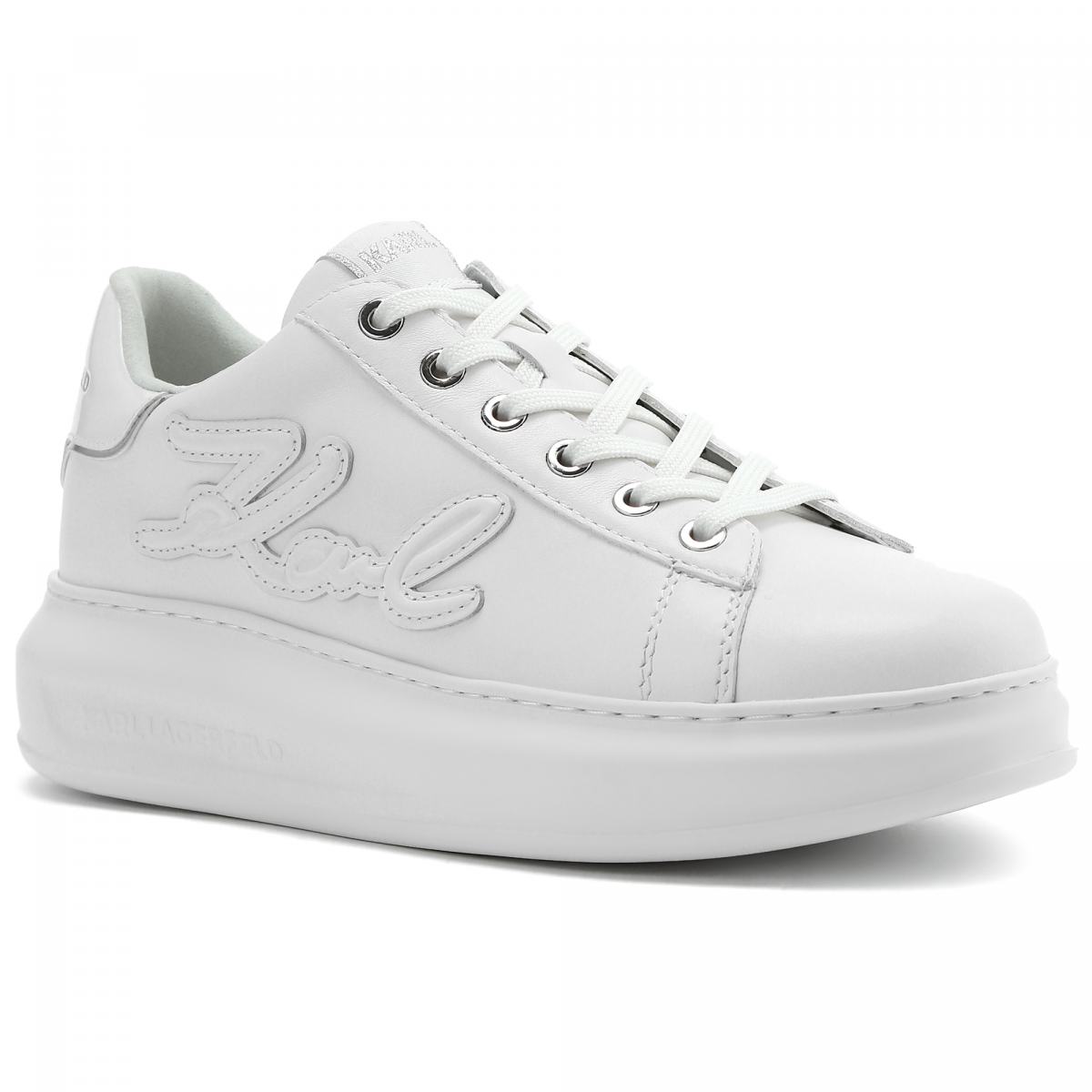 Кроссовки Karl Lagerfeld KL62511A_01W leather white (1863848) купить со ...
